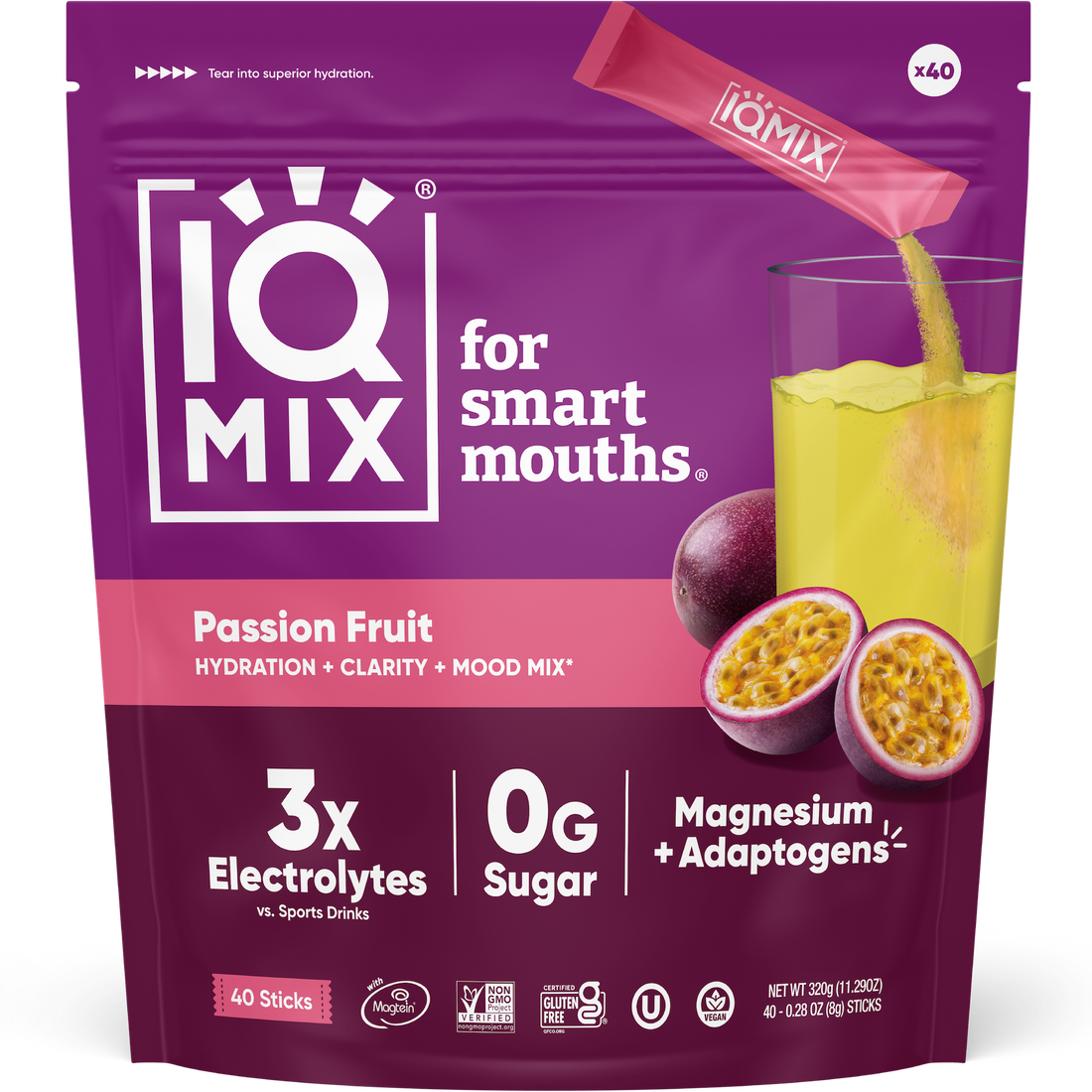 IQMIX® Sugar-Free Electrolyte Drink with Potassium & Sodium