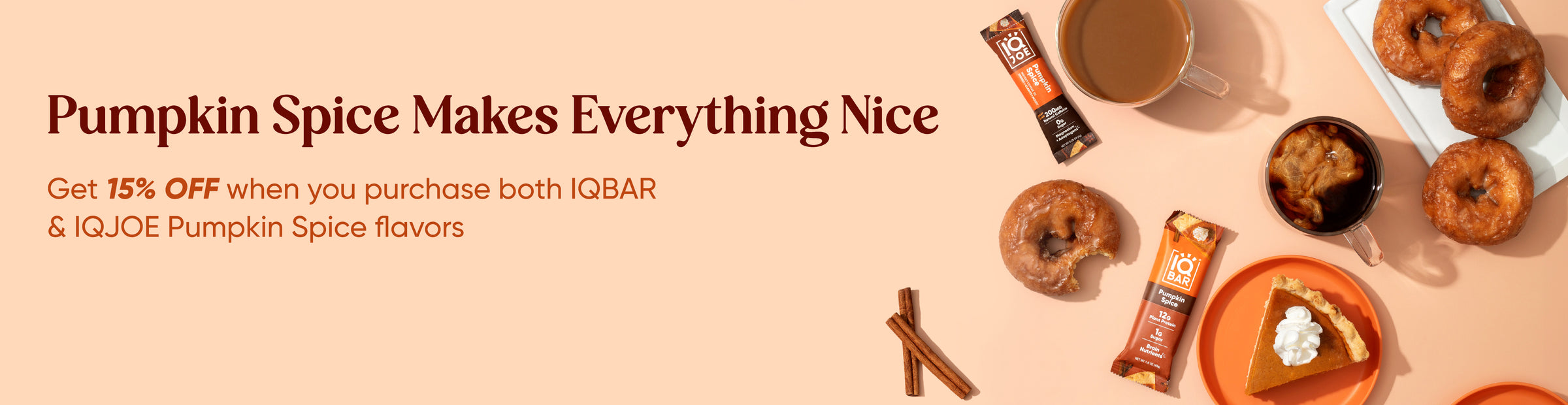 IQBAR® Plant Protein Bars with Magnesium & Lion's Mane