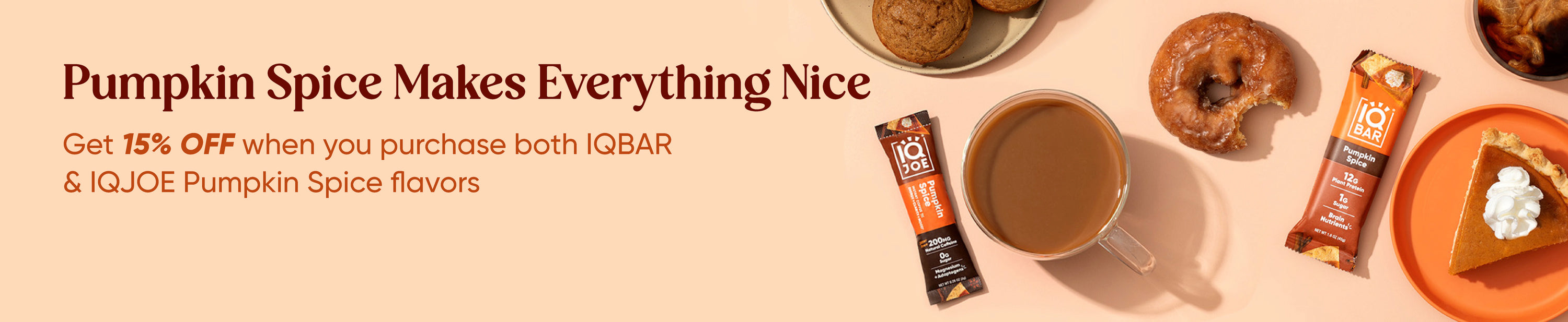 IQBAR® Plant Protein Bars with Magnesium & Lion's Mane